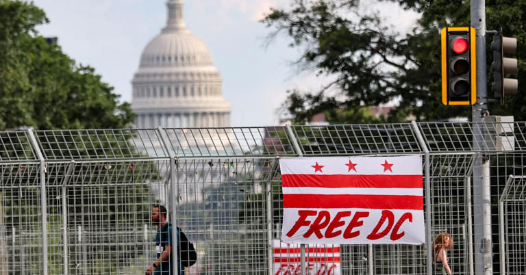 Trump's Washington, DC, crime crackdown exposes gap between perception ...