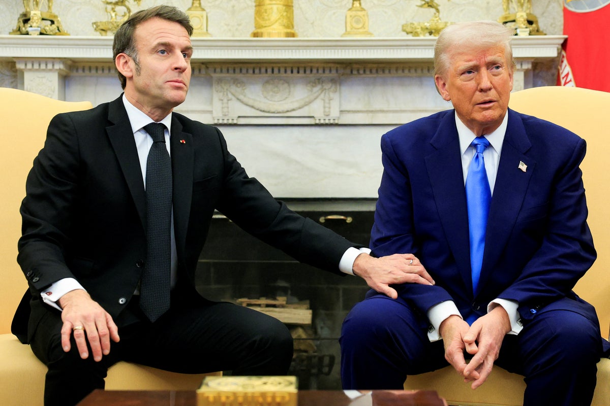 Trump ‘did not like’ moment Macron called him out over Putin during ...