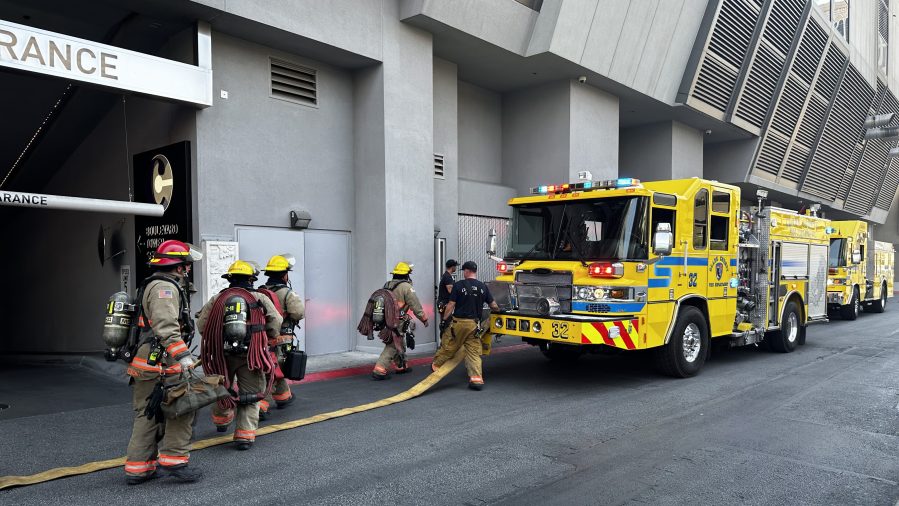 Clark County knocks down trash chute fire at Cosmopolitan on Las Vegas ...