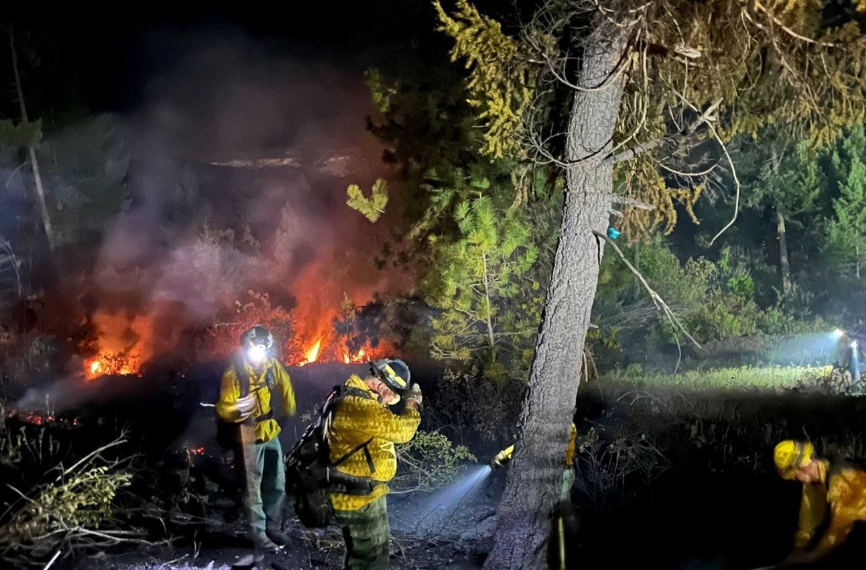 Firefighters from Alabama helping battle wildland fires in Washington