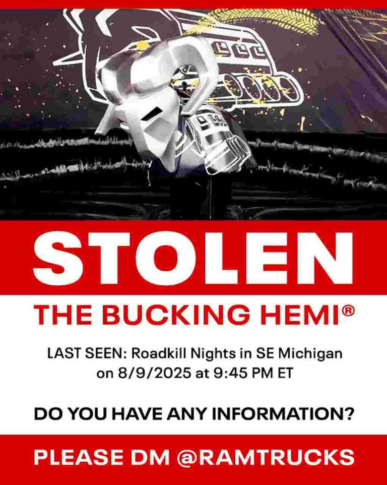 Ram vindt zijn mechanische stier en ontkent diefstal: “Het werd per ...