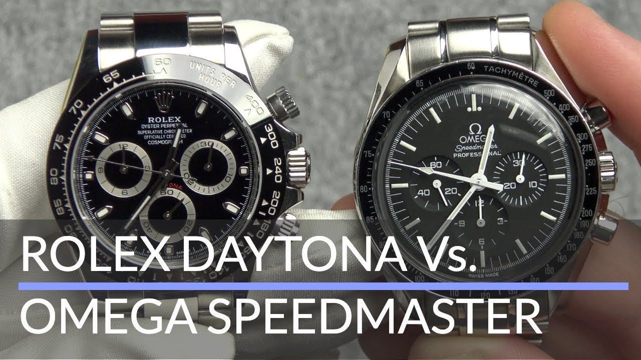 Rolex Daytona vs Omega Speedmaster – Which Chronograph Reigns Supreme?