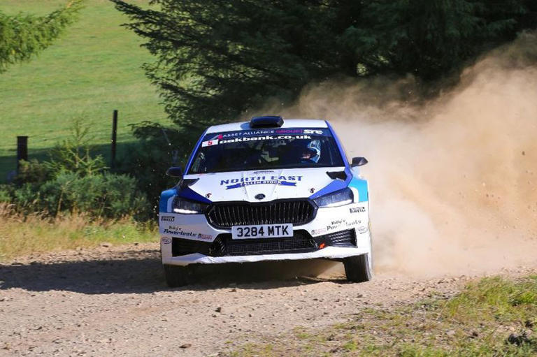 Dumfries and Galloway crew make it two wins in a row in Scottish Rally ...