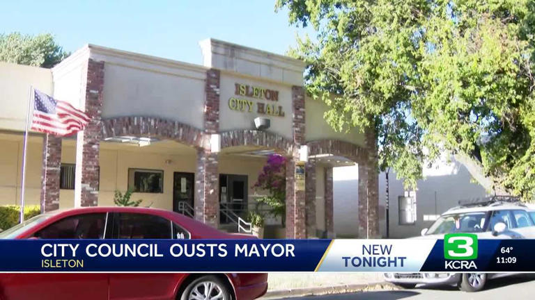 Isleton city council removes mayor amid heated meeting