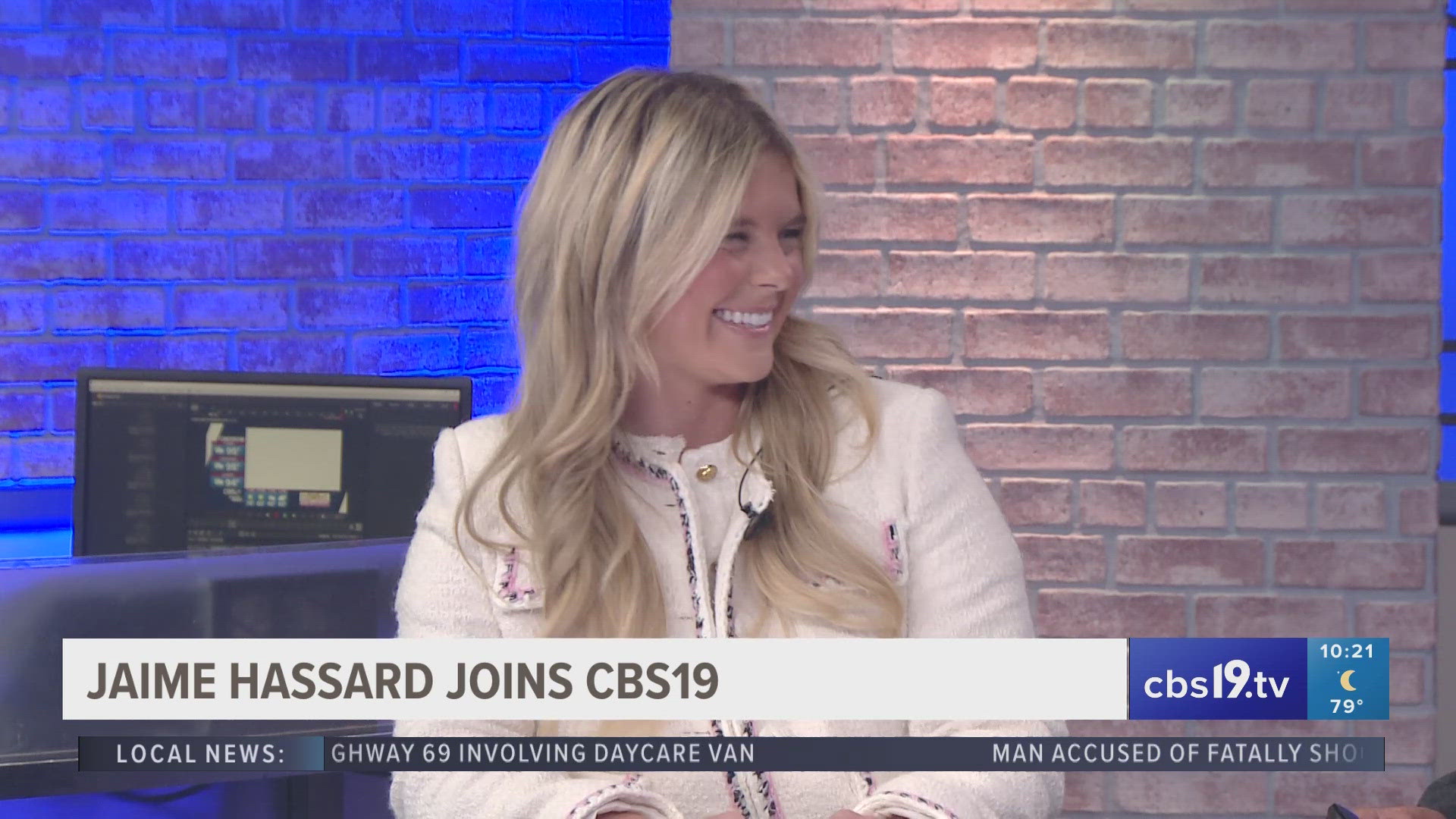Welcome to CBS19, Jaime Hassard! Meet the station's newest weather expert