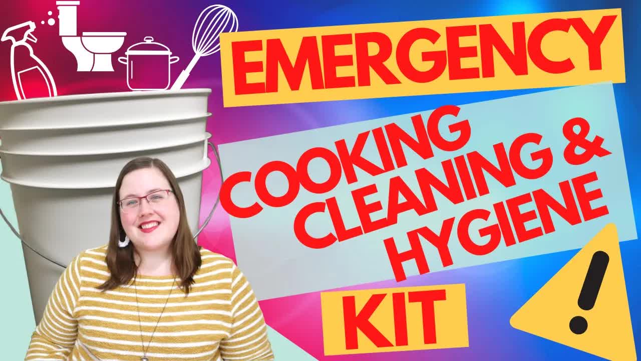 Emergency cooking, cleaning and hygiene kit - Every home needs this ...