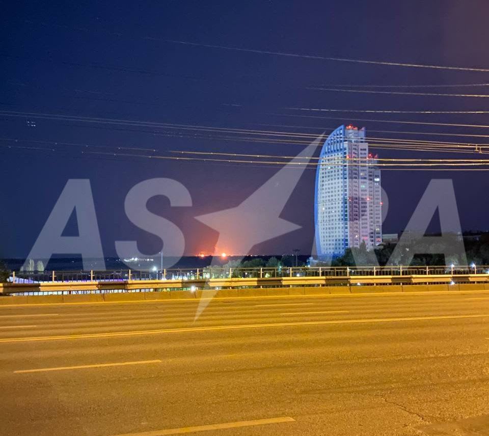 Drone attack sparks blaze at oil refinery in Russia's Volgograd, Russian official says