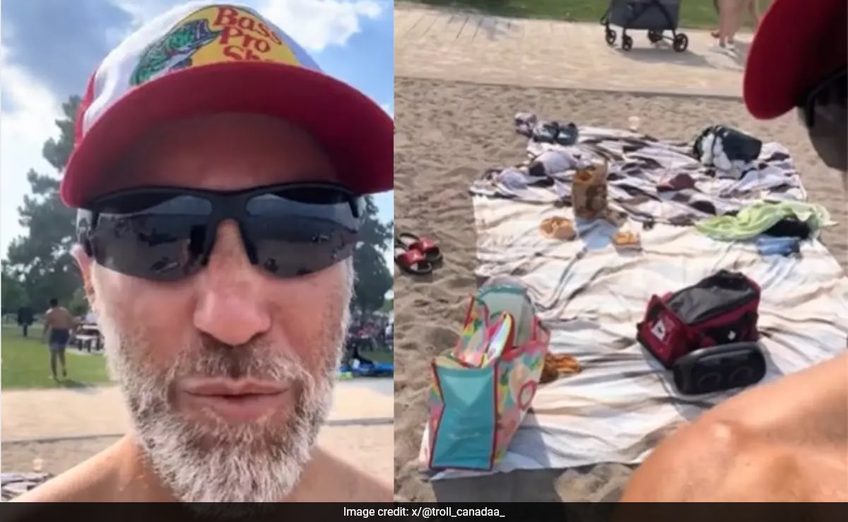 Video: Canadian Man Slams Indian Family For Playing Loud Music At Beach ...