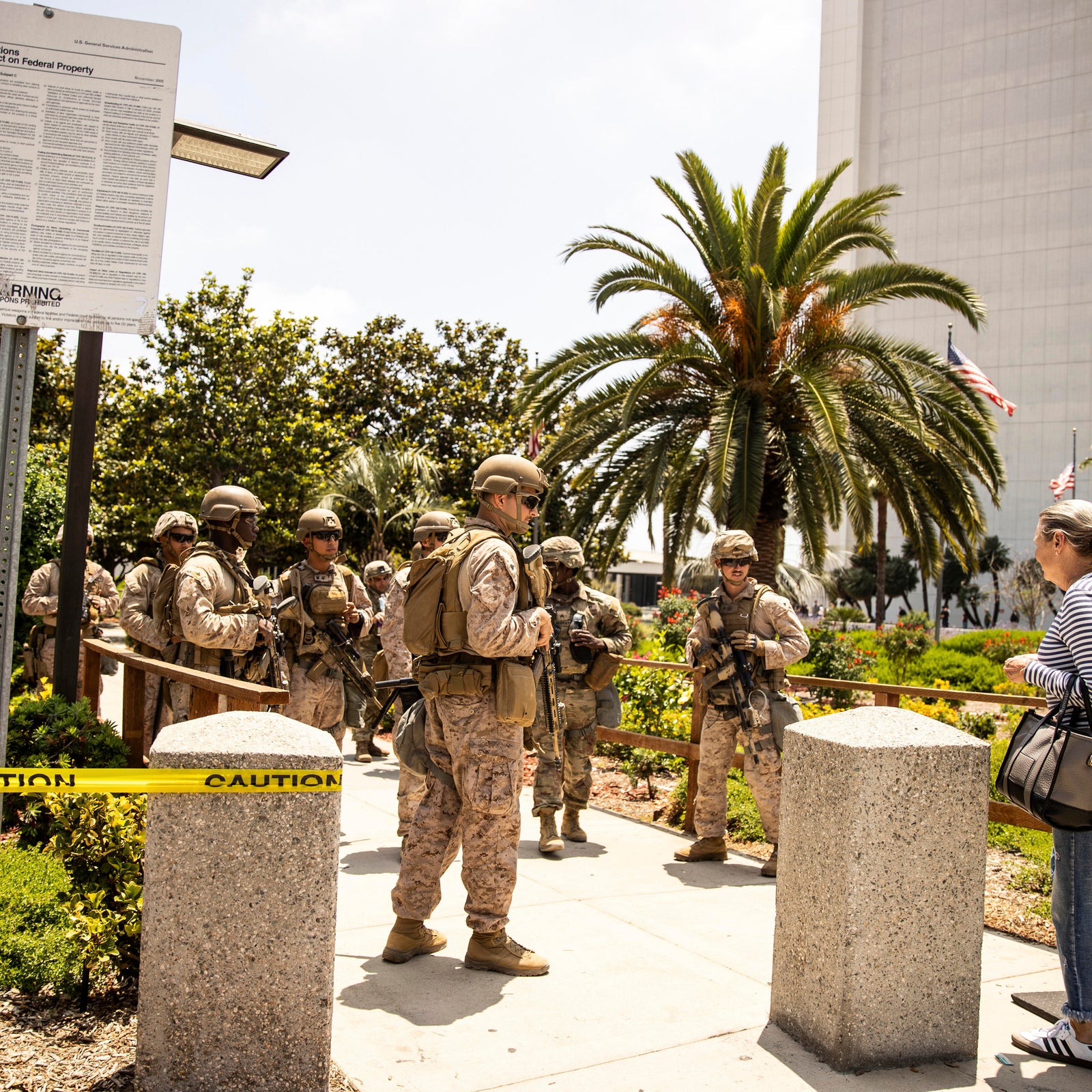 Trial over California National Guard deployment concludes