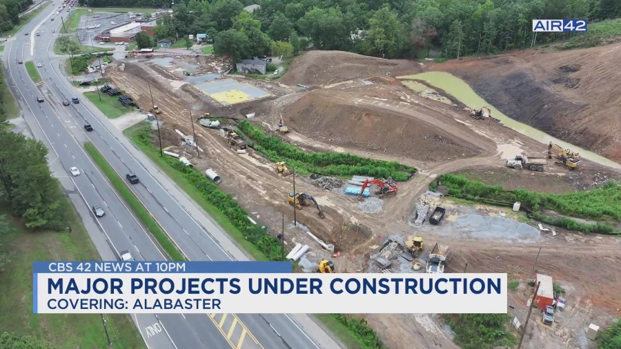 Four developments in progress at once in Alabaster