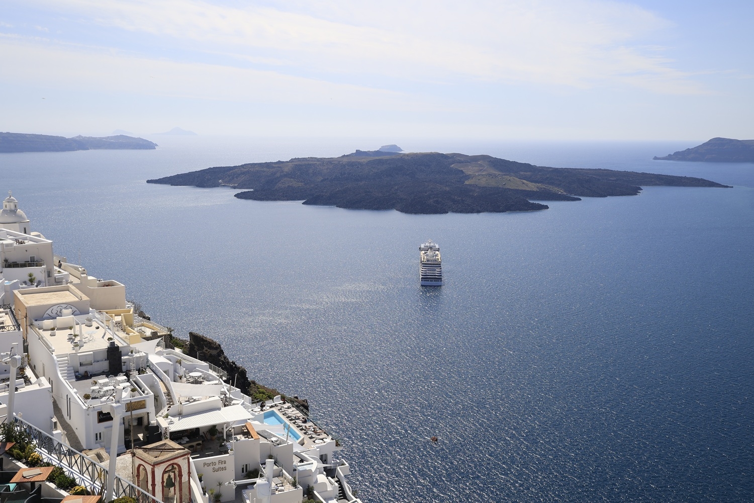 Μεγάλη κατολίσθηση στο Ημεροβίγλι της Σαντορίνης