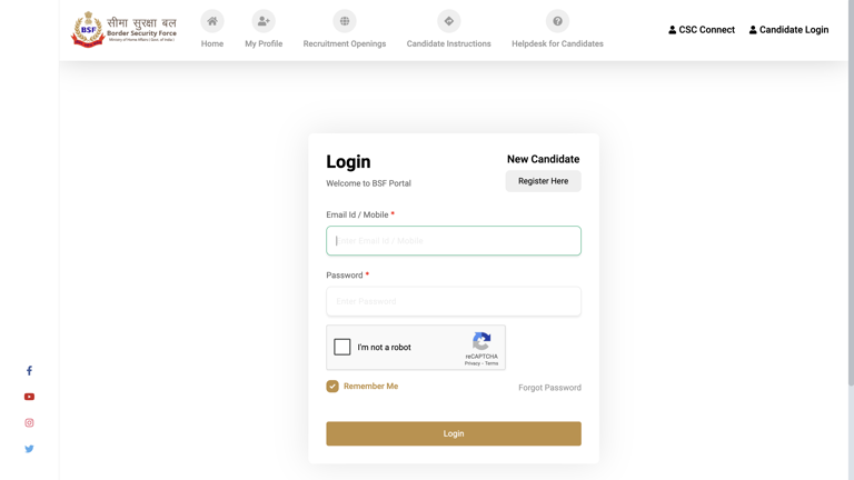 BSF Head Constable Recruitment 2025: Notification released for 1,121 RO ...
