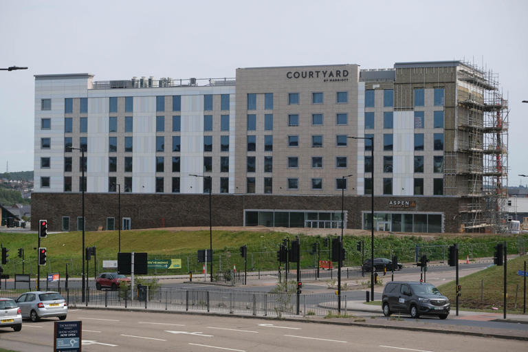 Sheffield hotels: 27 photos trace turbulent history of £20m Marriott at ...