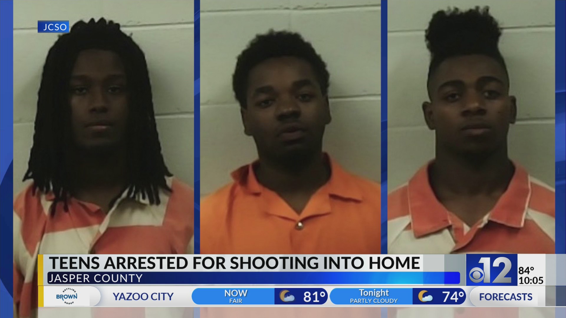 Three teenagers arrested in Jasper County shooting