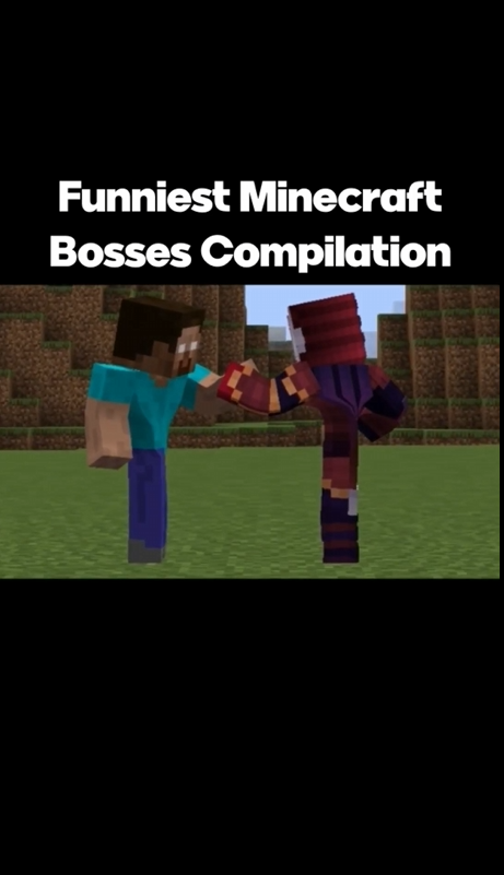 Minecraft Bosses – Funny Moments Compilation