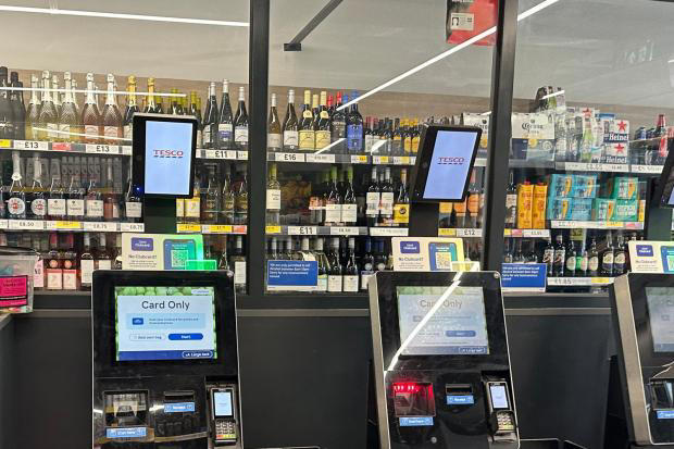Staff member speaks out at Tesco where all alcohol is locked away due ...