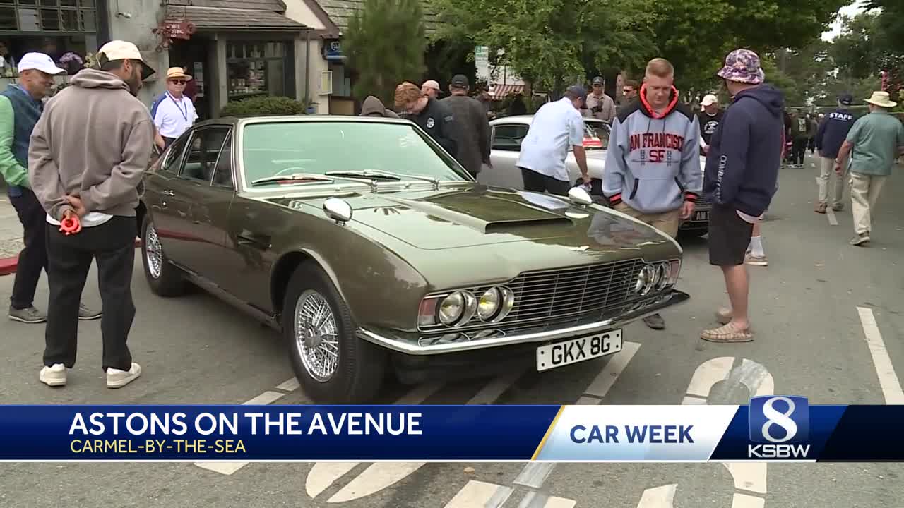 Aston Martin enthusiasts gather in Carmel-by-the-Sea for 'Astons on the ...