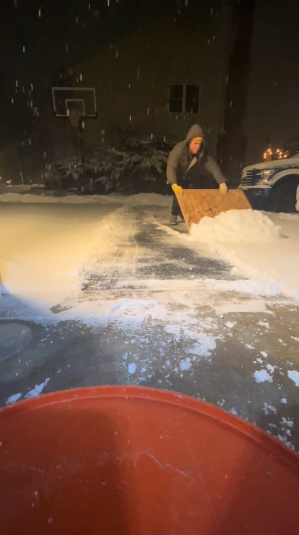 Forget the Shovel—Plywood Is the Way to Go!