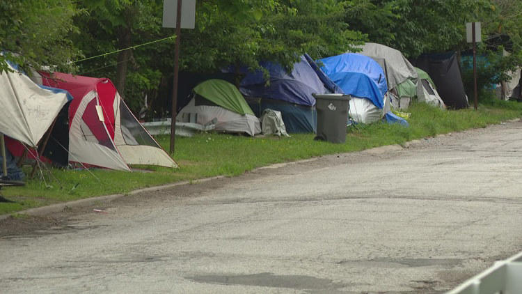 Updates 'in the coming days' on Fountain Square homeless camp closure