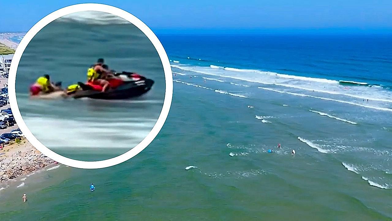 Lifeguards rescue 5 children pulled out to sea by powerful rip in Maine