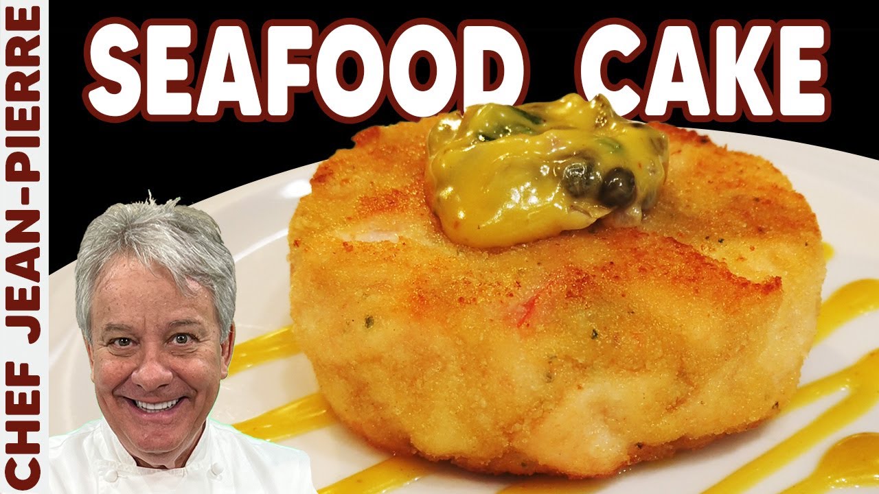 Chef Jean-Pierre’s Seafood Cake Is a Total Showstopper
