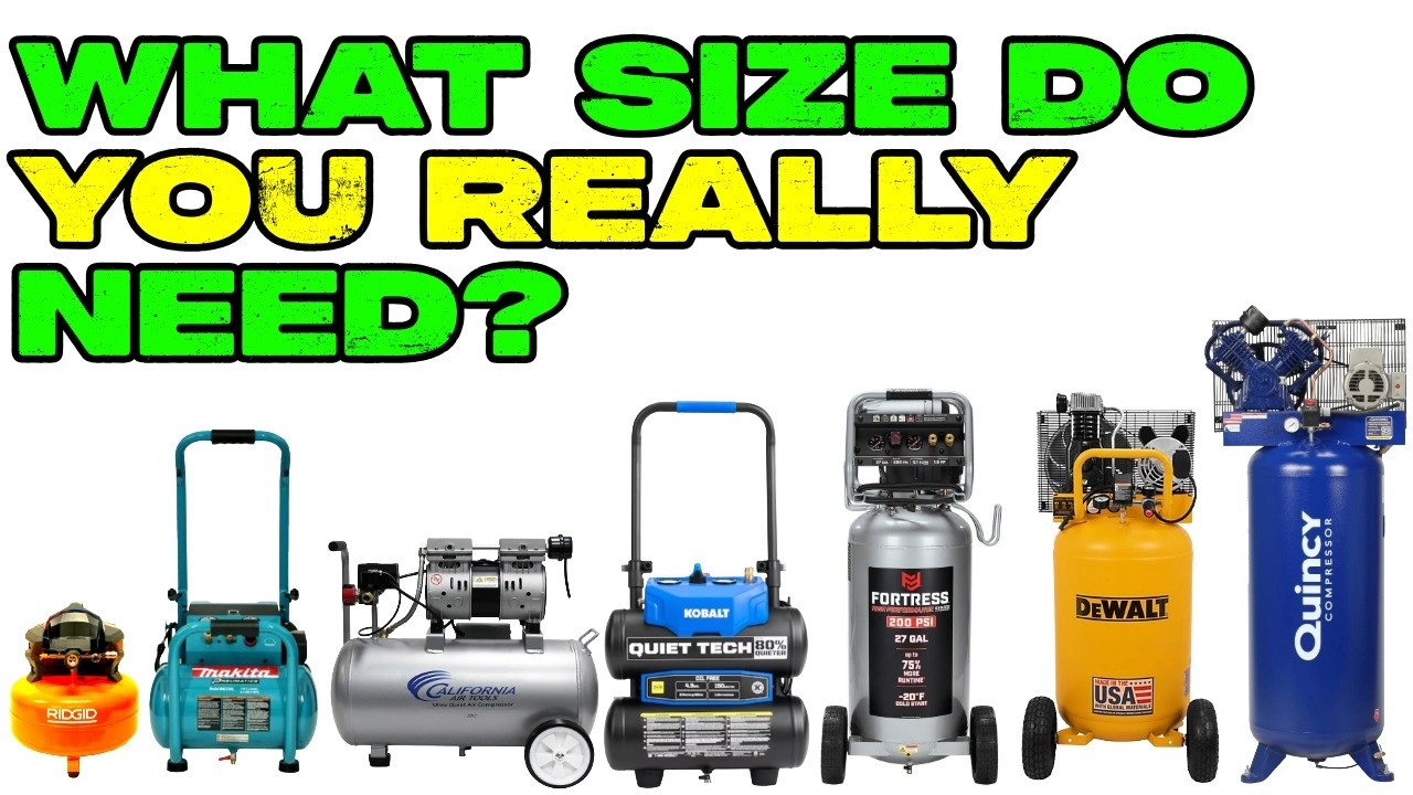 What Size Air Compressor Do You Actually Need? – Find the Best One for You