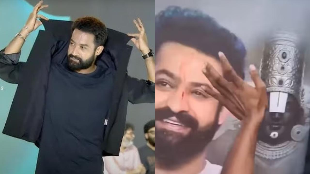 War 2: Jr NTR’s fan applies blood tilak to celebrate film`s release, watch video