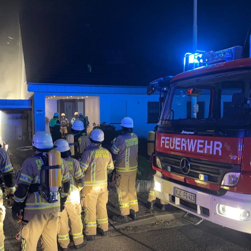 Keller in Kessel brannte in der Nacht – löste Akku den Brand aus?