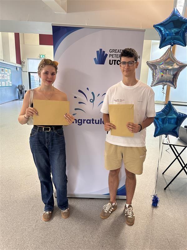 Year 13 students at Greater Peterborough UTC are delighted with ...