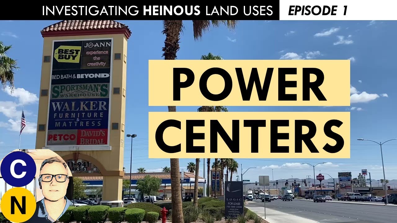 What makes power centers bad for cities: Investigating heinous land uses