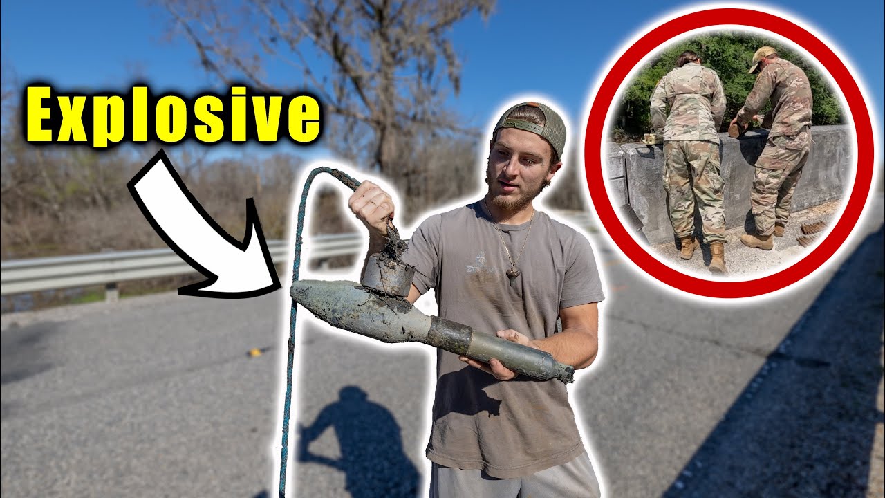 Dangerous Magnet Fishing Discovery: Army Bomb Squad Called