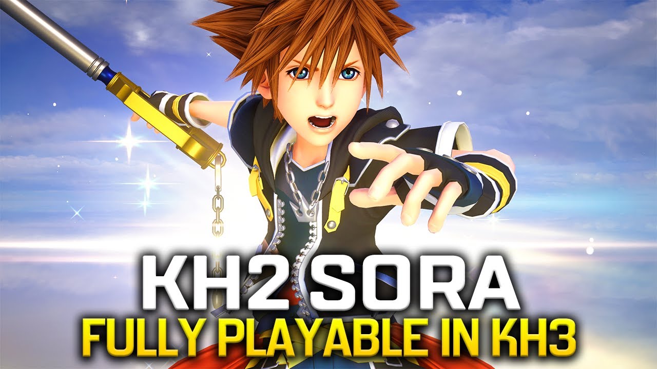 KH2 Sora Now Playable in KH3 With Full Moveset