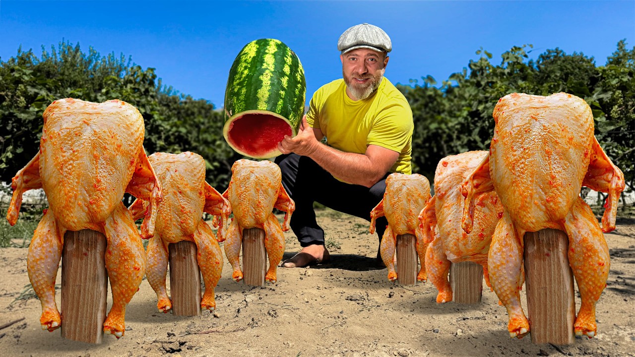 Wild Fire Bucket Chicken - Real Outdoor Cooking