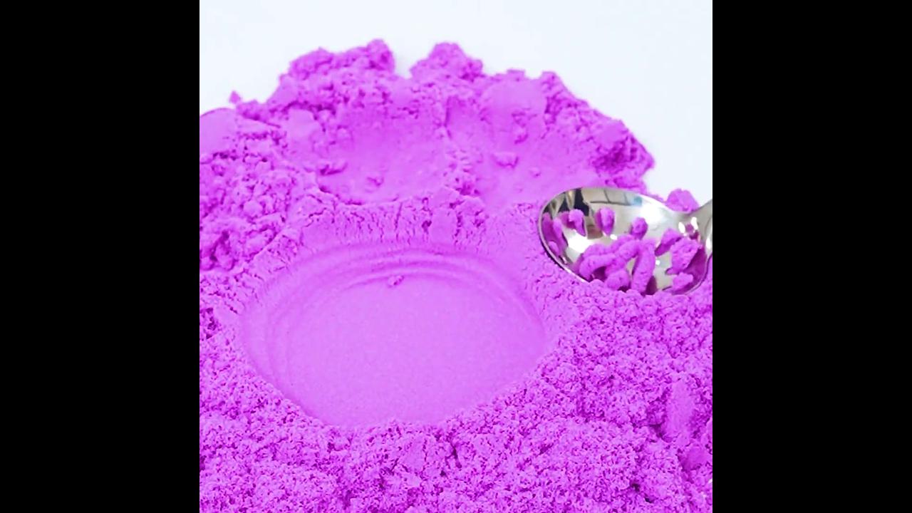 Satisfyingly Smashing Soft Purple Sand