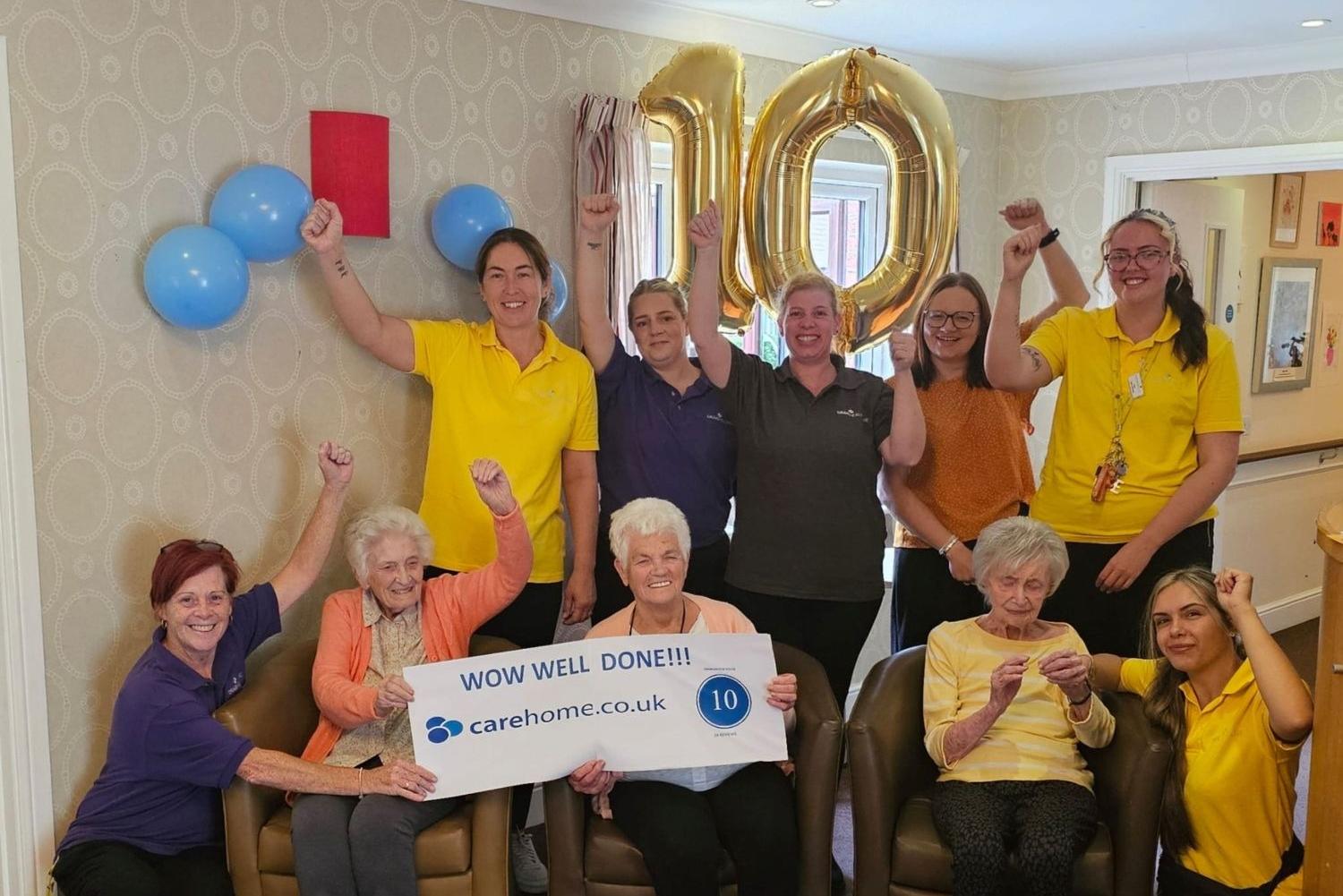 Top rating for Cramlington House on national care review website
