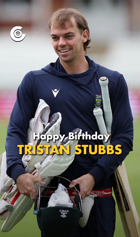 Happy Birthday to Tristan Stubbs, one of South Africa’s brightest ...