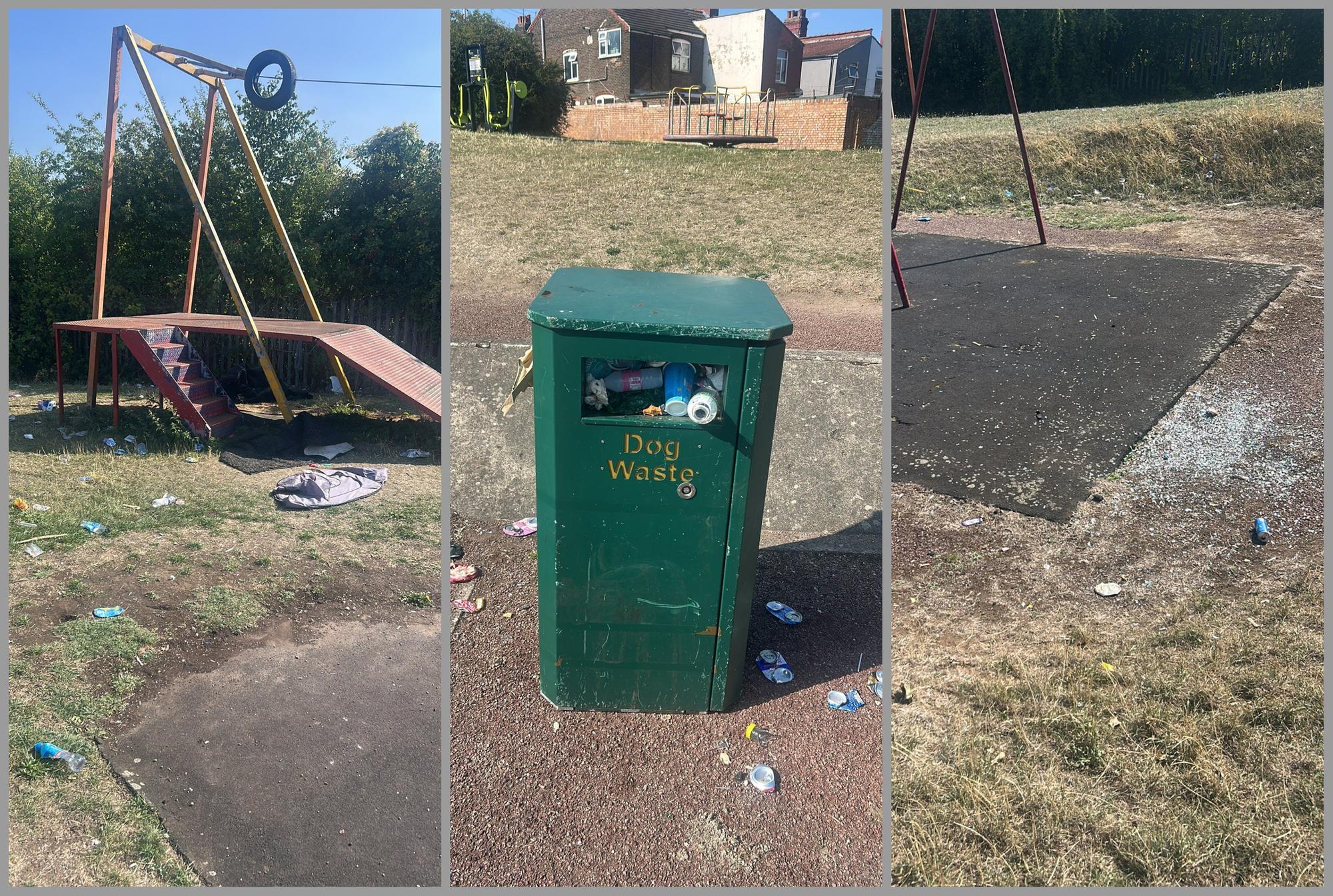 Council cleans up play area after Luton dad exposes ‘unsafe’ conditions