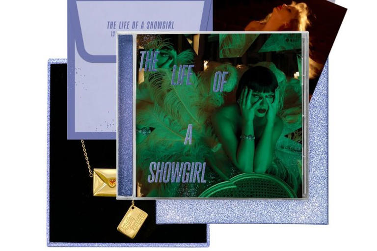 Taylor Swift releases Life Of A Showgirl jewellery for new album - how to buy