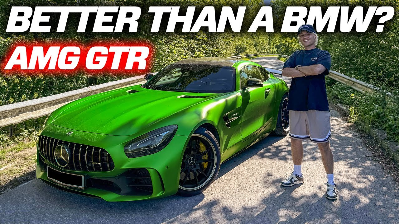 Driften en Hoge Snelheid op de Autobahn met Mercedes-AMG GT R
