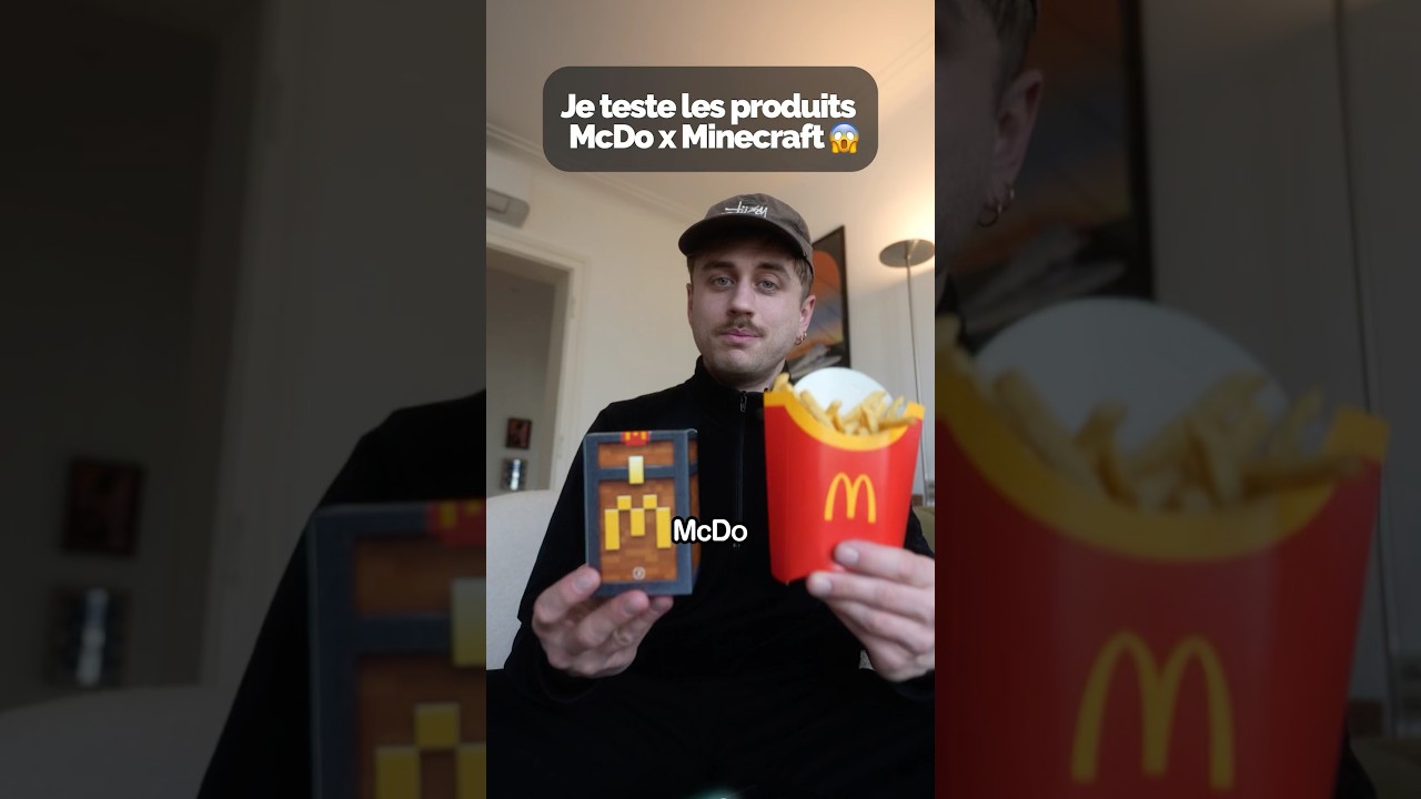 Je teste McDo x Minecraft 😱