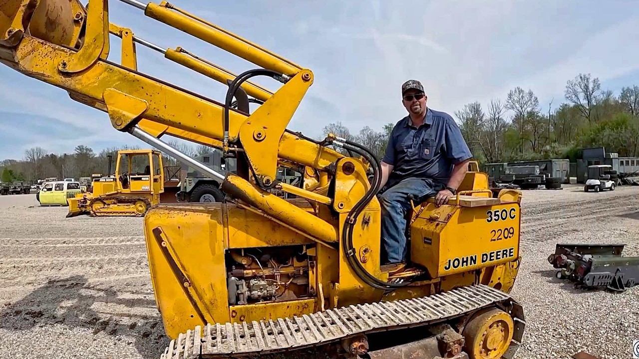 Incredible John Deere 350C Restoration (Before & After)