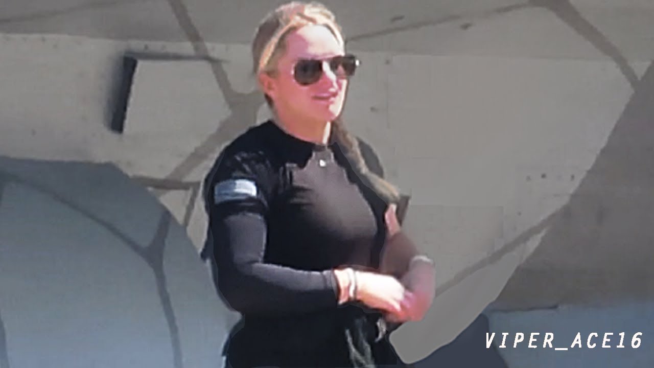 USAF’s Aimee ‘Rebel’ Fiedler Flies the F-16 Viper Like a True Pro