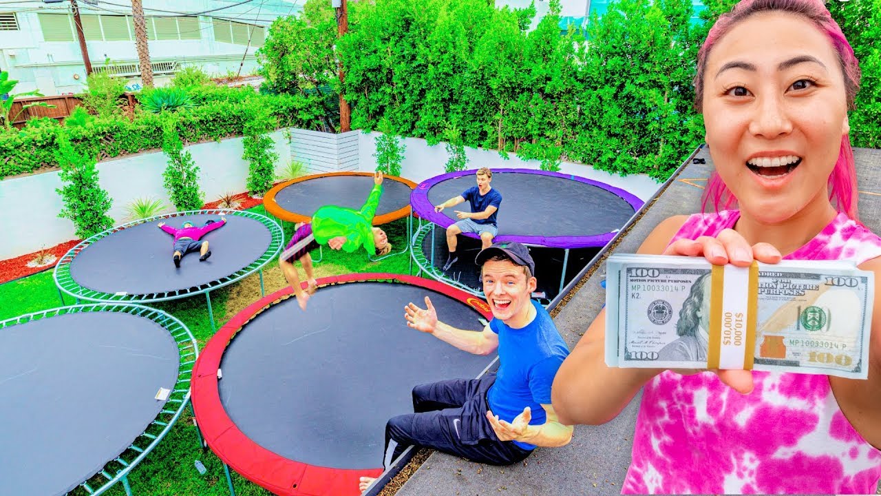 LAST TO LEAVE BACKYARD TRAMPOLINE PARK WINS $10,000