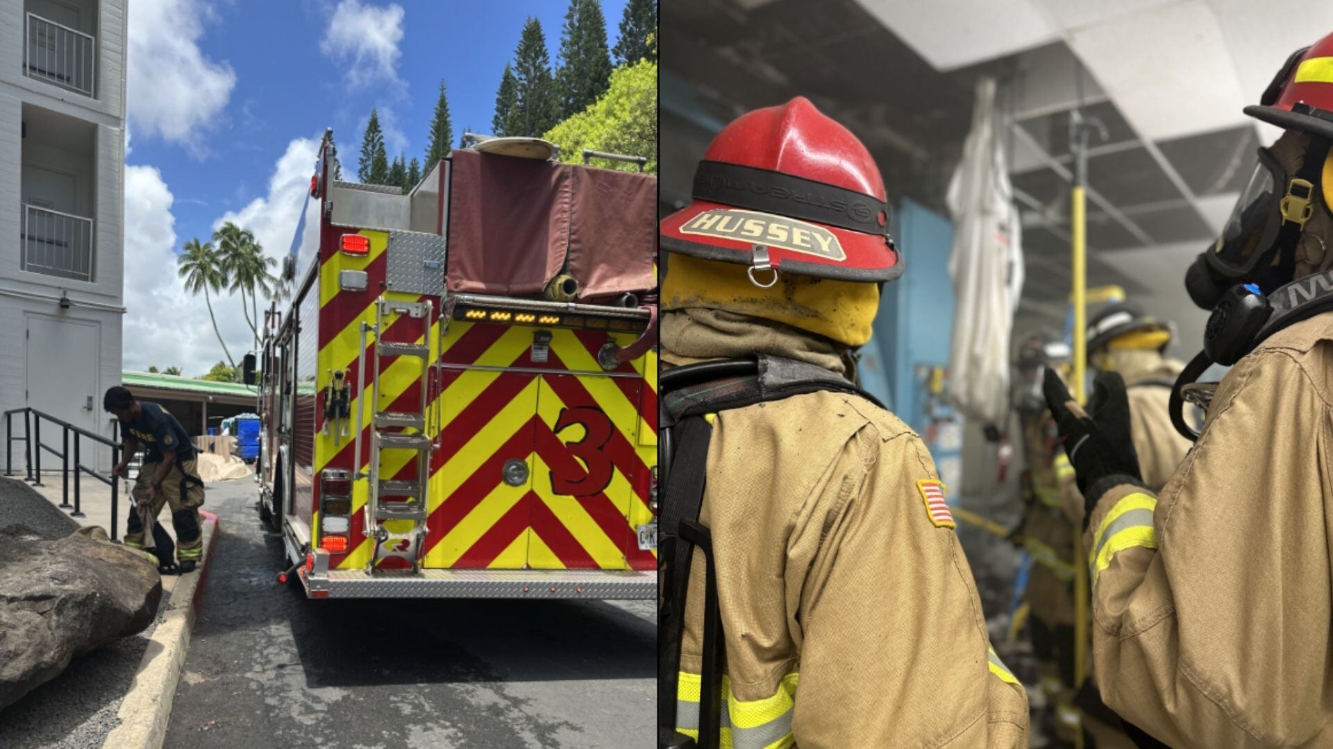 Firefighters extinguish structure fire at Kauai resort