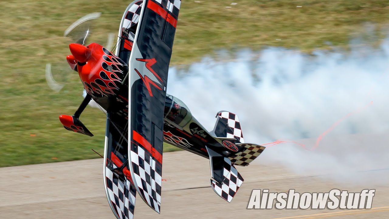 Tower View of Skip Stewart’s Wild Aerobatic Show