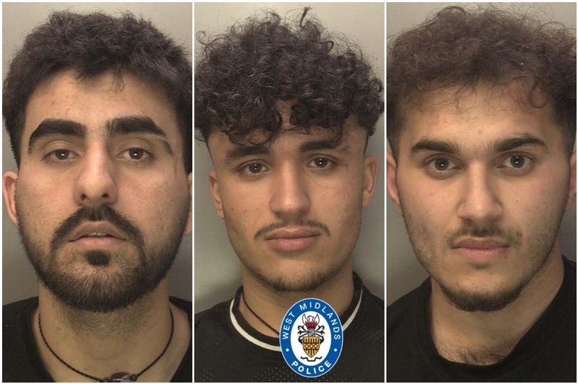 Three jailed for slashing and beating pair in horror West Midlands ...