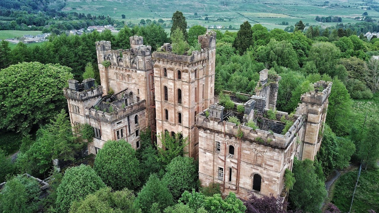 EXPLORING ABANDONED Lennox Castle | Psychiatric Asylum and mistreatment ...