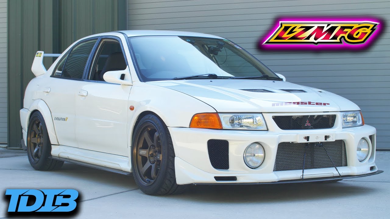 Adam LZ's 550HP Mitsubishi Evo 5 is incredible
