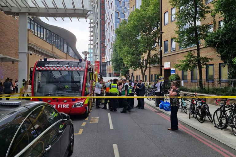 Major UK hospital evacuated after ‘chemical explosion’ as crowds line ...