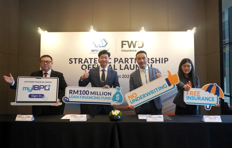 FWD Insurance, IBPO Group Berhad launch inclusive life cover with loan ...